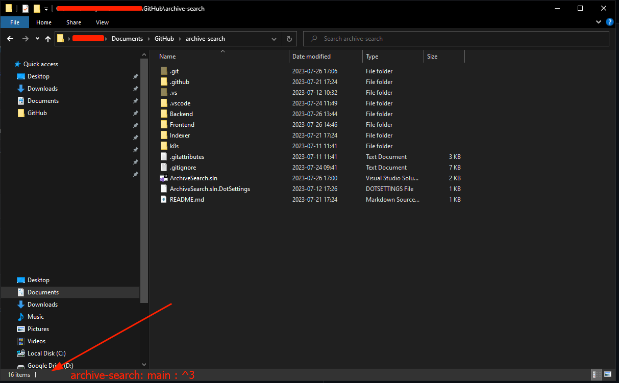 View Git Info in File Explorer bottom bar · Issue #27681 · microsoft ...