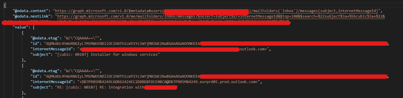 $search in url supports characters that the QueryOptions does not ...