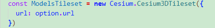 I use cesium3dtileset and add it to the primitivecollection to load the model of bd3m. When ...