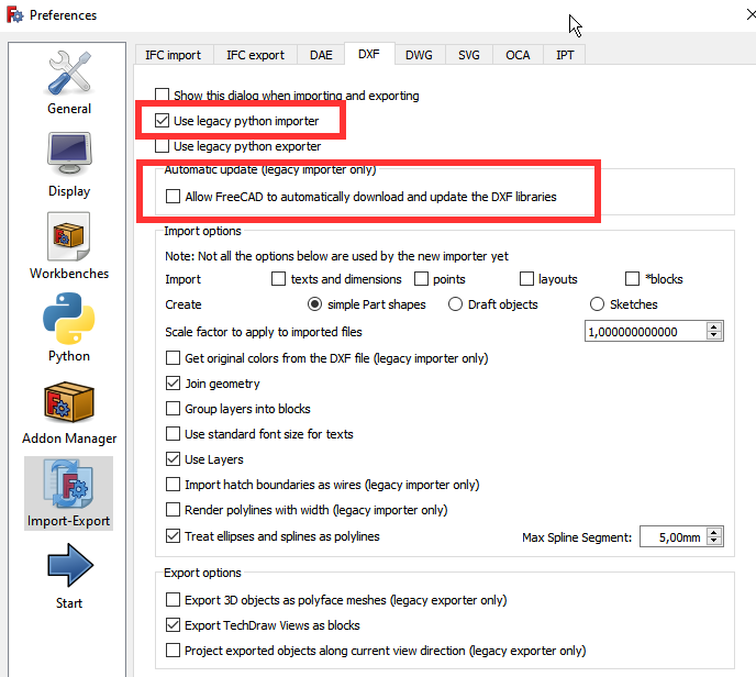 Failed To Import Dxf File · Issue 181 · Easywkicadstepupmod · Github