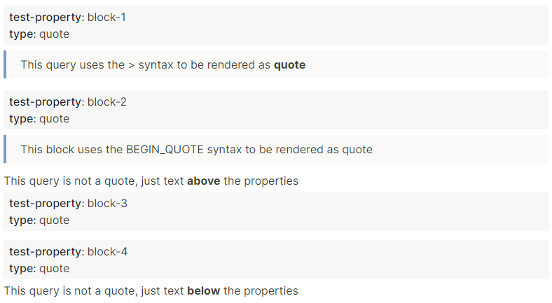 Unpredicable Behaviour For When Query Table Viewer Shows Properties In Block Contents When Block