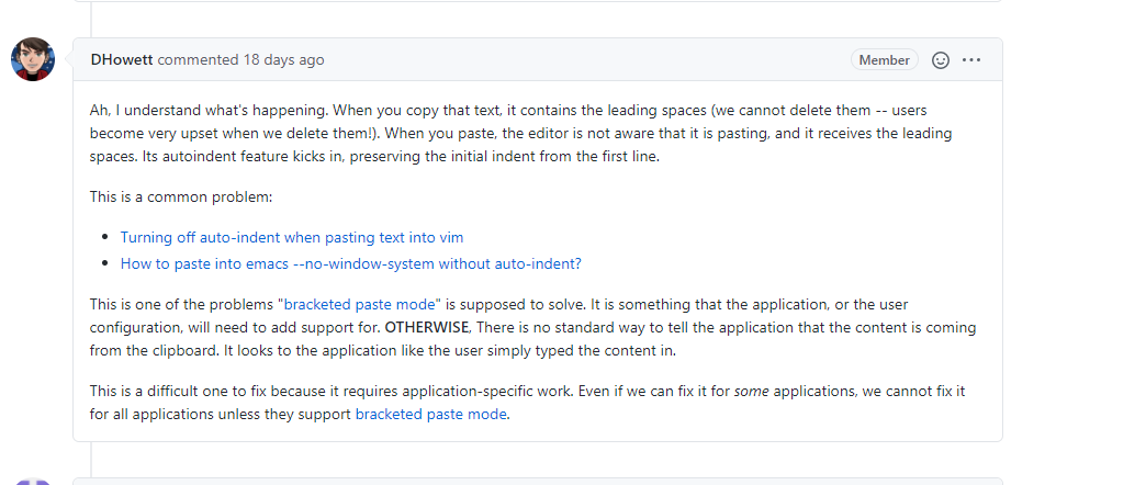 indent confuse · Issue #2099 · zyedidia/micro · GitHub
