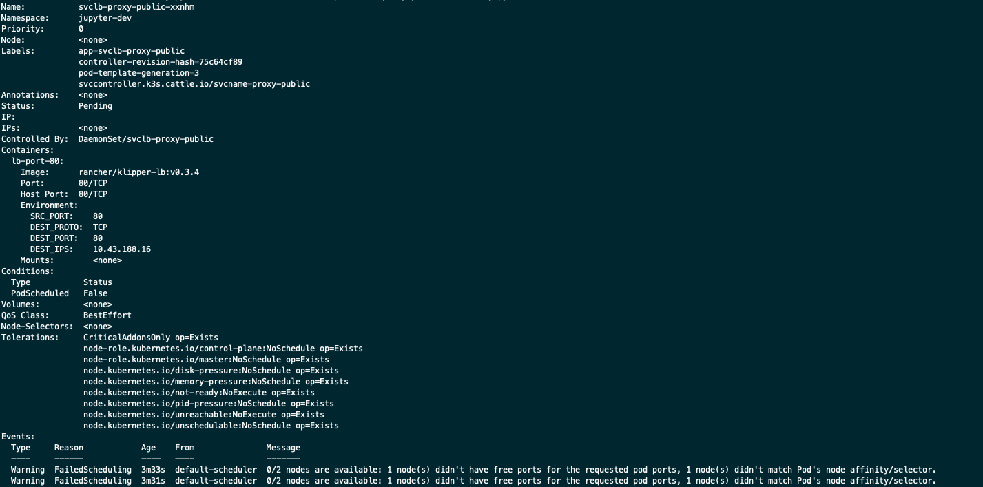 svclb-proxy-public port take up · Issue #2575 · jupyterhub/zero-to-jupyterhub-k8s · GitHub