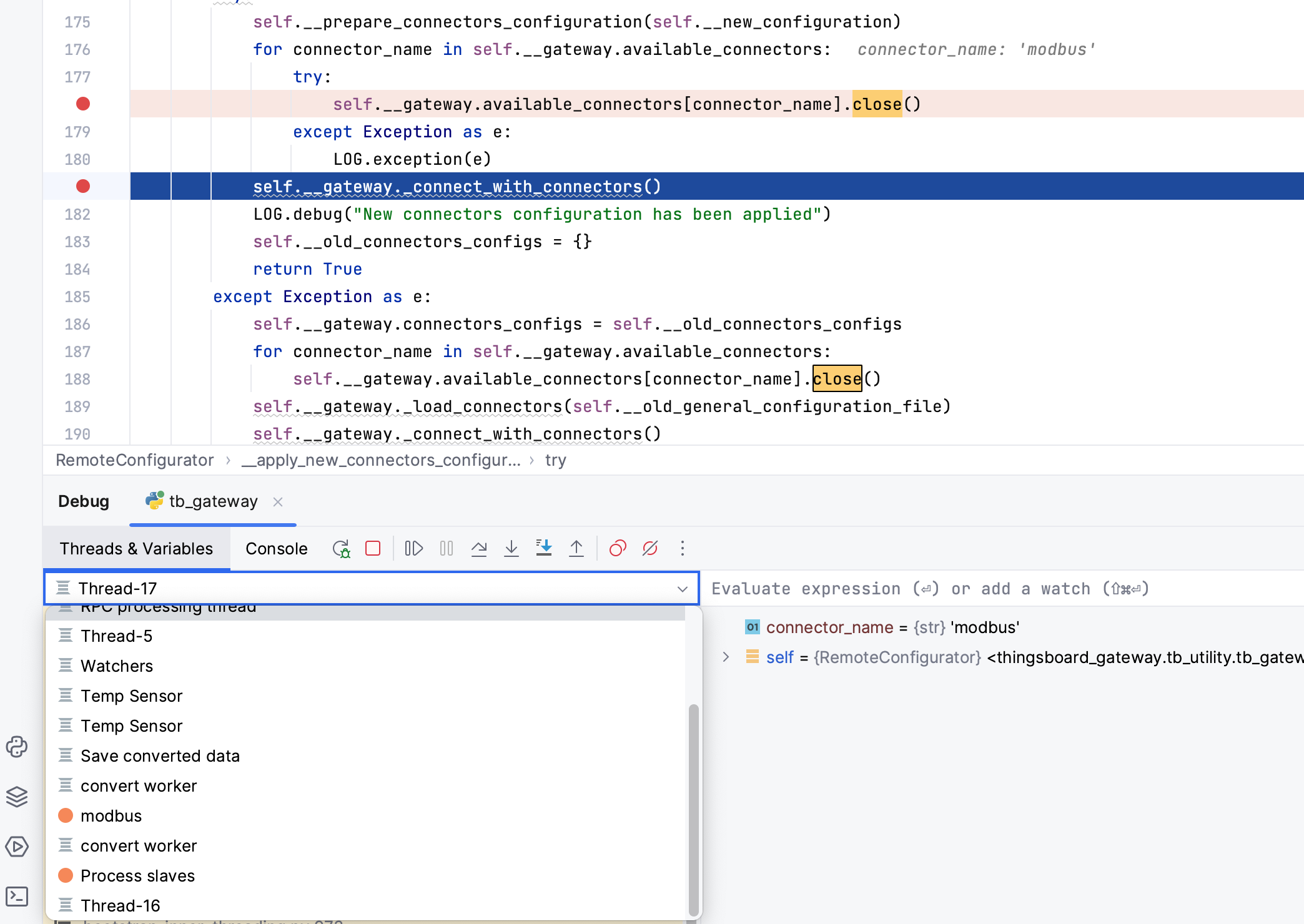 thingsborad cloud updated shared attribute close error [BUG] · Issue ...