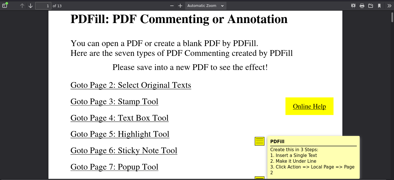 Links which are present in annotation layer are not working(external as ...