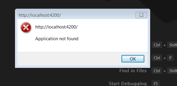 Message Error Localhost4200 Application Not Found · Issue 79994 · Microsoftvscode · Github
