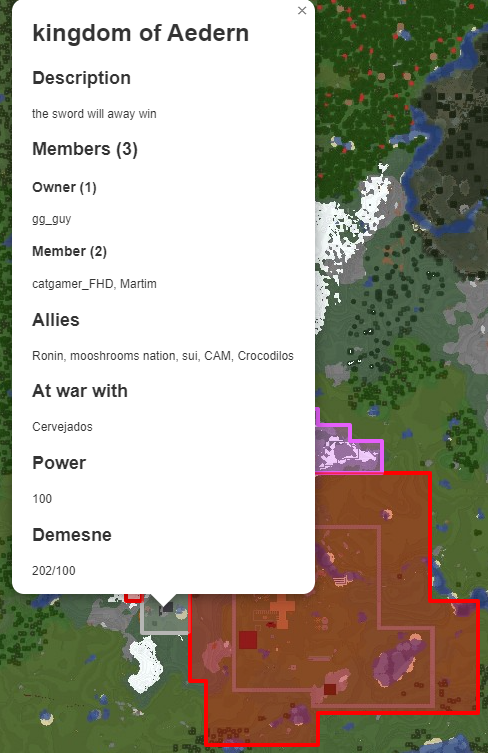 Dynamp War info · Issue #1598 · Dans-Plugins/Medieval-Factions · GitHub