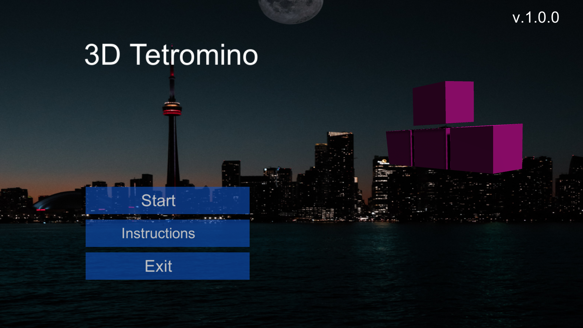 Github Kmooney225tetromino3d A 3d Tetris Game Made Using C And Unity