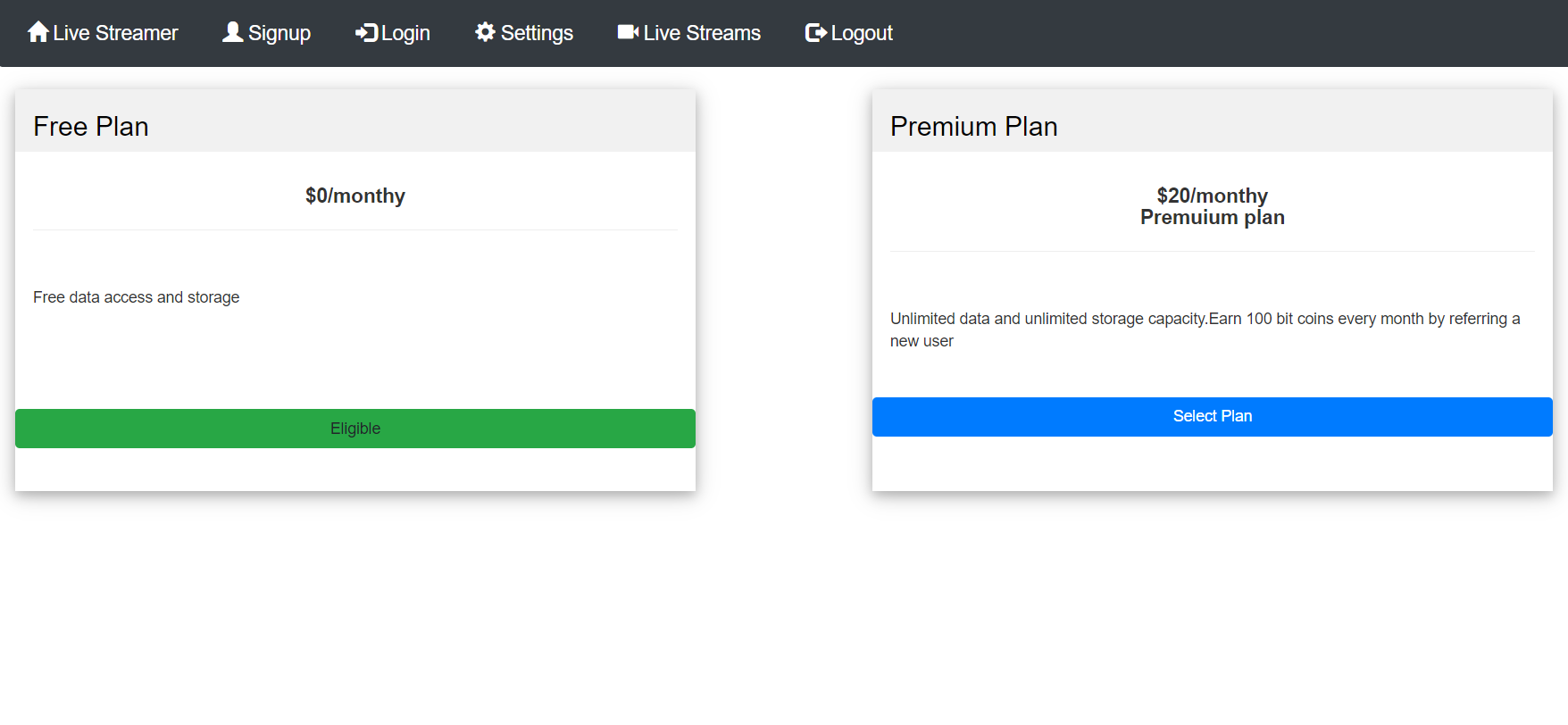 GitHub - kmooney225/LiveStreamApp: Using different social media APIs to make integrated live ...