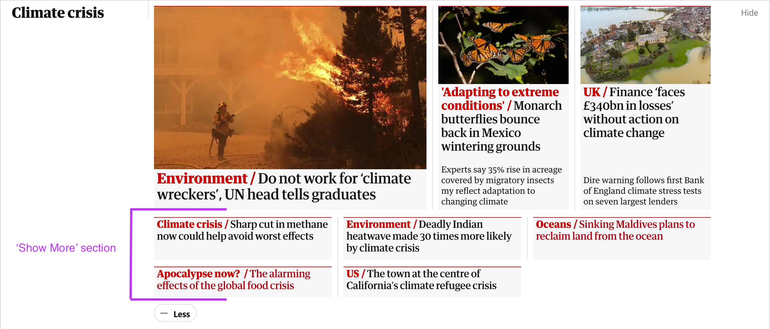 `Show More` · Issue #4604 · guardian/dotcom-rendering · GitHub