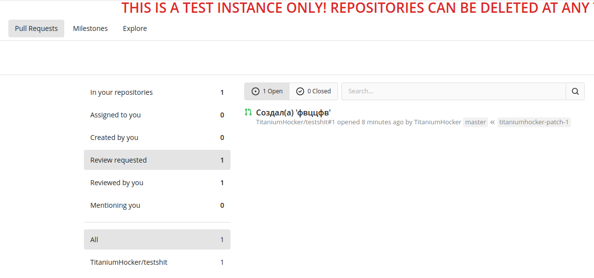 Already Reviewed Prs Are Still Listed On Pull Requests Page · Issue 27019 · Go Gitea Gitea