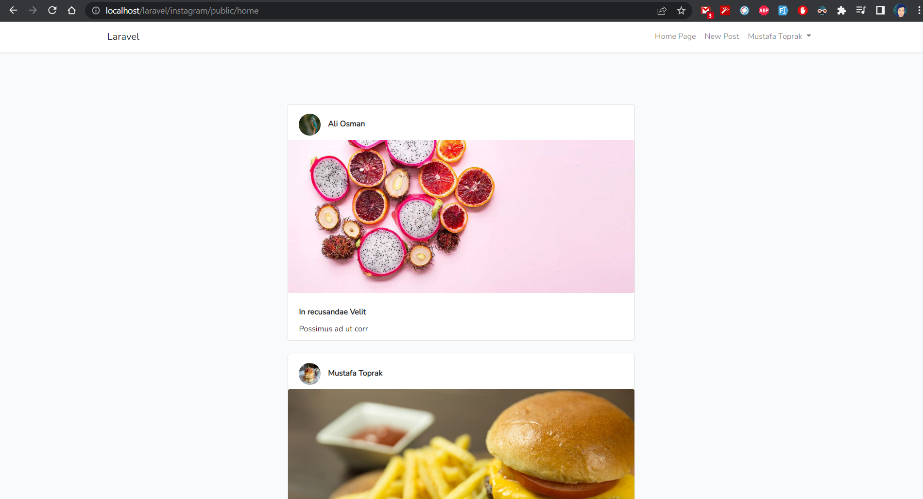 GitHub - mustafatoprakk/laravel-instagram-clone