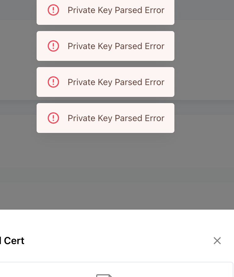 请问，为什么我使用lets Encrypt的证书会出现私钥解析错误（private Key Parsed Error）？ · Issue 257 · Chaitinsafeline 7687