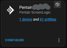 Pentair Entities Keep Saying Unavailable · Issue #85854 · home-assistant/core · GitHub