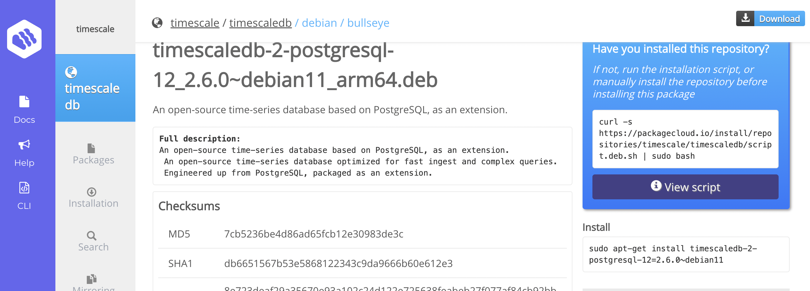 [Content Bug] Debian installation instructions for specific version require update · Issue #1195 ...
