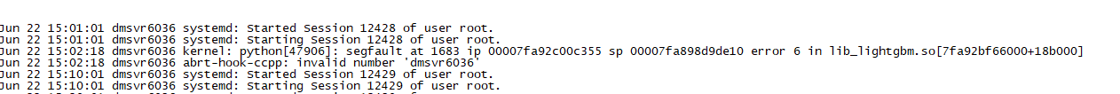 Python Segfault Error 6 · Issue 1472 · Microsoftlightgbm · Github
