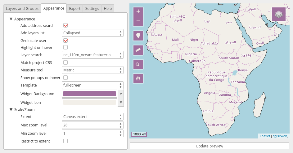 Appearance Feature Request (I would like to help) · Issue #645 · qgis2web/qgis2web · GitHub