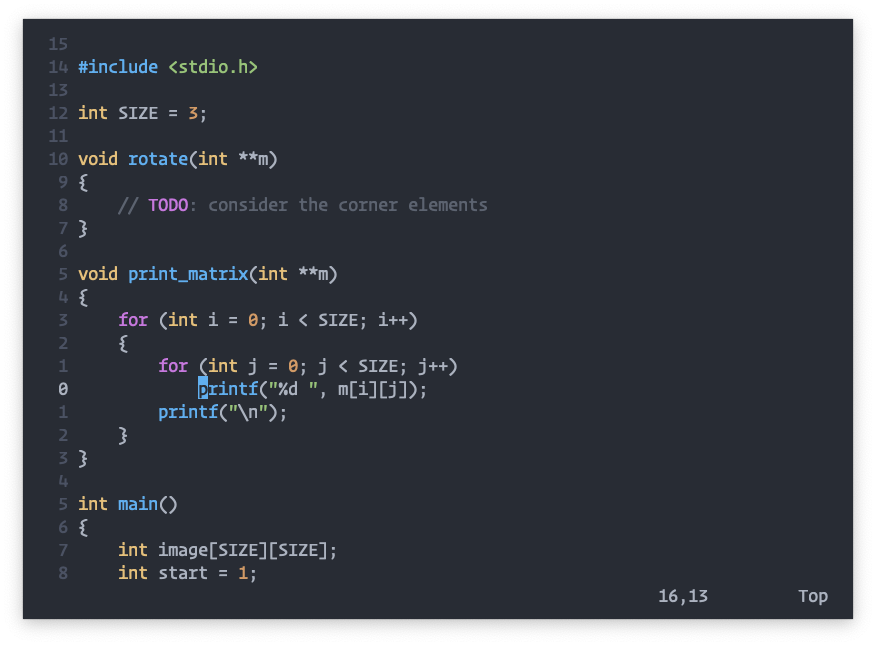 Control string highlight in C is showing a weird behaviour. · Issue ...