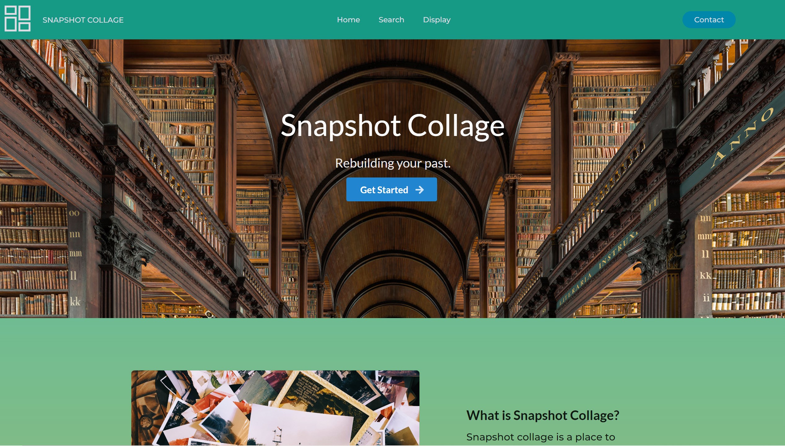 GitHub - ErnestoHkirk/Snapshot-Collage