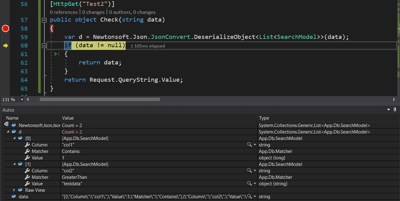 Model Is Not Binding With The Values In Web Api Get Method When Data Is