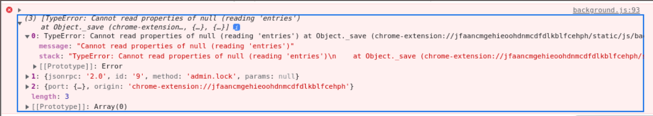 Wallet throws Internal error when calling 'admin.lock' on an already locked wallet · Issue #221 ...