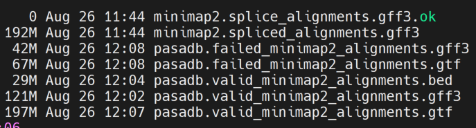 ERROR, transcript *** found with alignment but not recognized in the transcript database · Issue ...