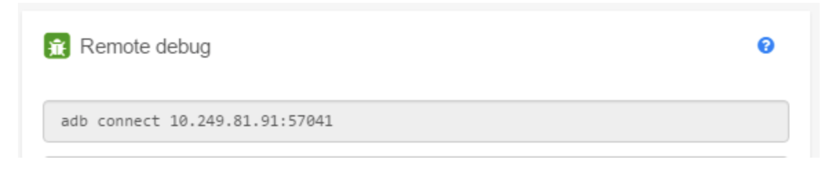 Does "Remote Debug" support user authentication? · Issue #867 · openstf/stf · GitHub