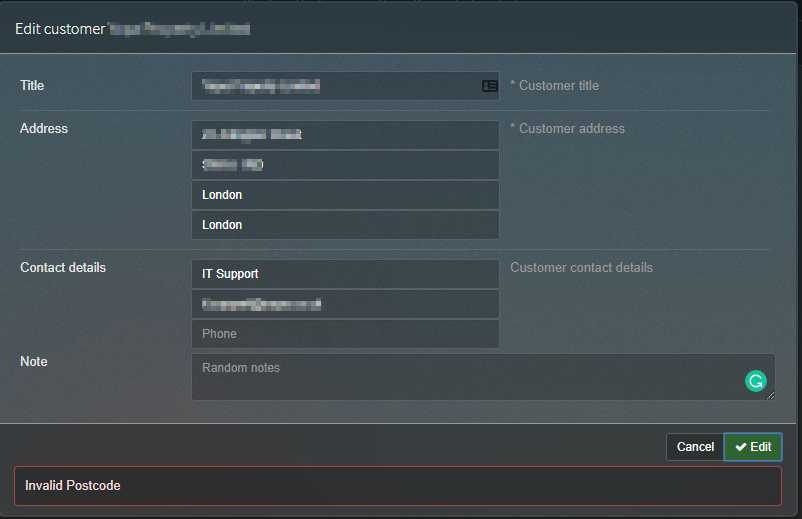 Invalid Postcode · Issue #2393 · phpipam/phpipam · GitHub