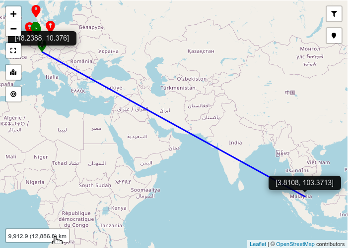 Add ability to measure distance between points · Issue #25 · javalent ...