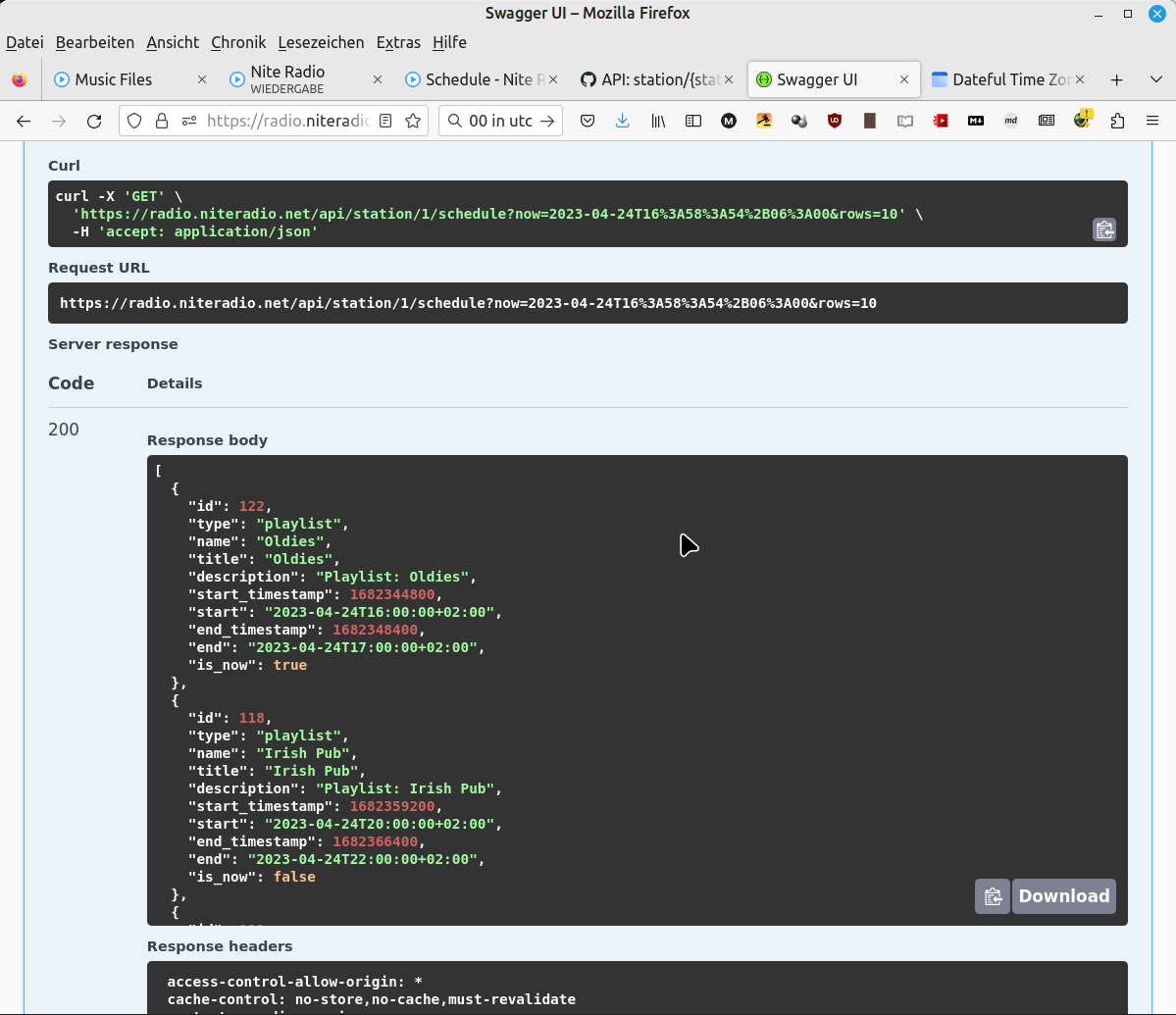 API: station/{station_id}/schedule?now=(datetime) doesn’t set "is_now" to true · Issue #6231 ...