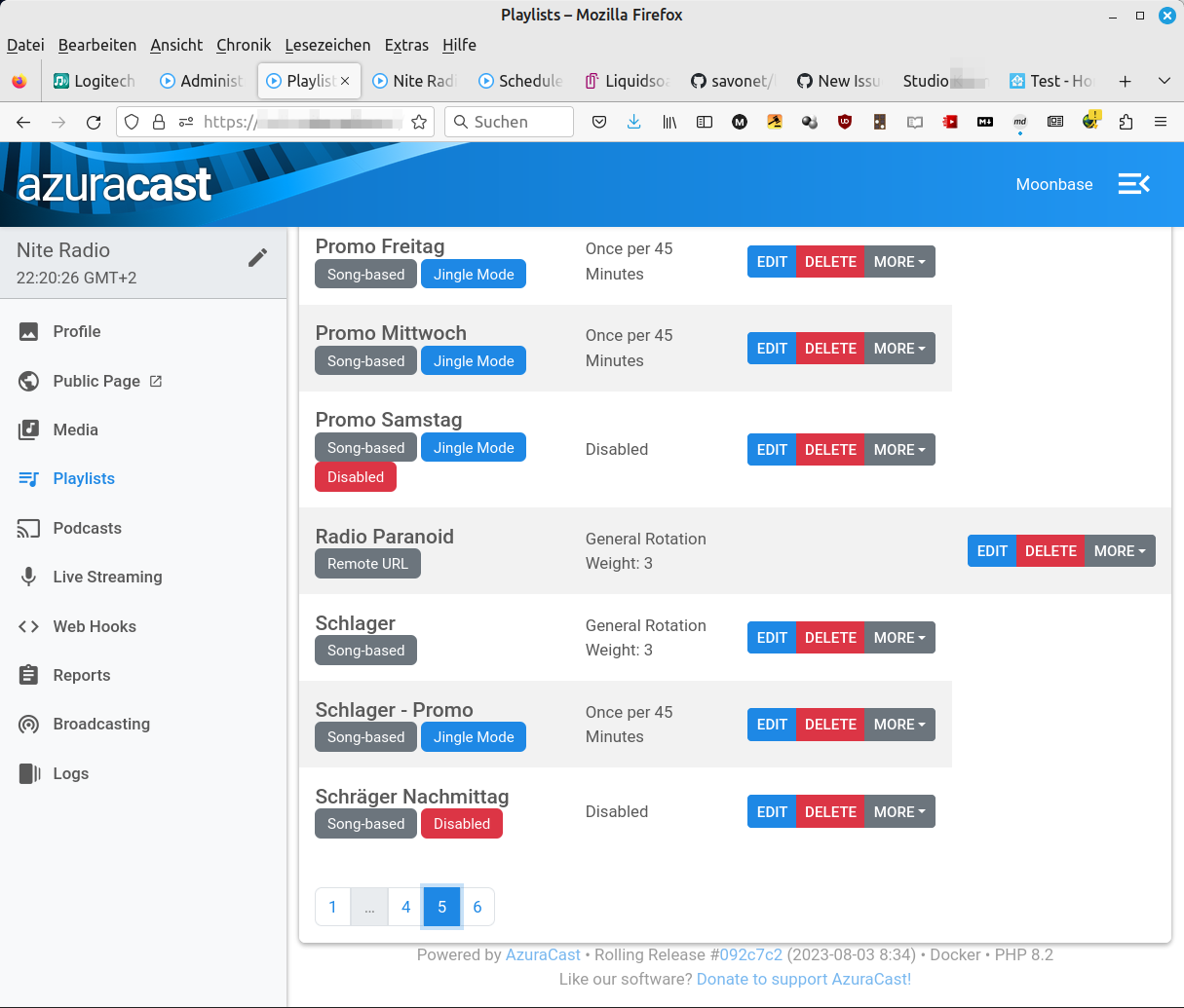 Rolling #092c7c2: some playlists not yet using new layout, lacking # songs · Issue #6476 ...
