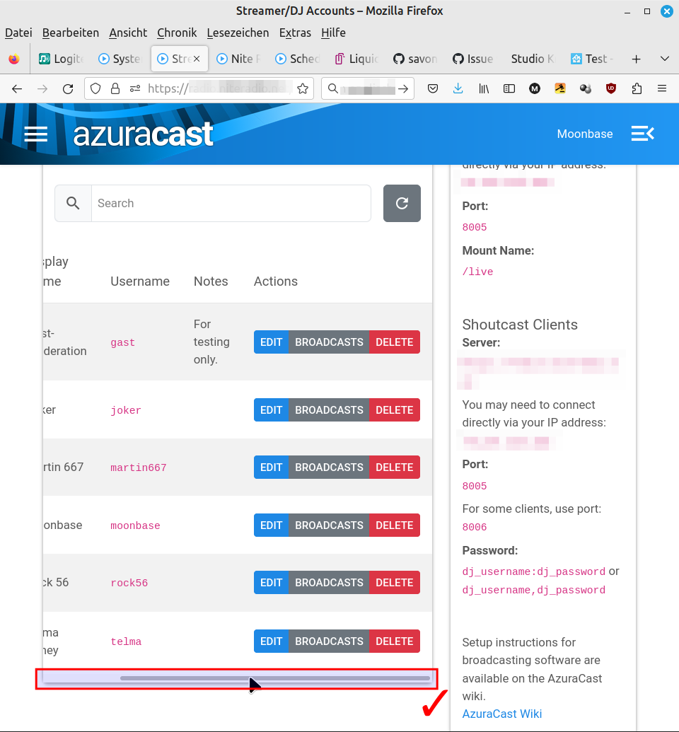Issue with the appearance of various tables not keeping within fixed card width on screens with ...