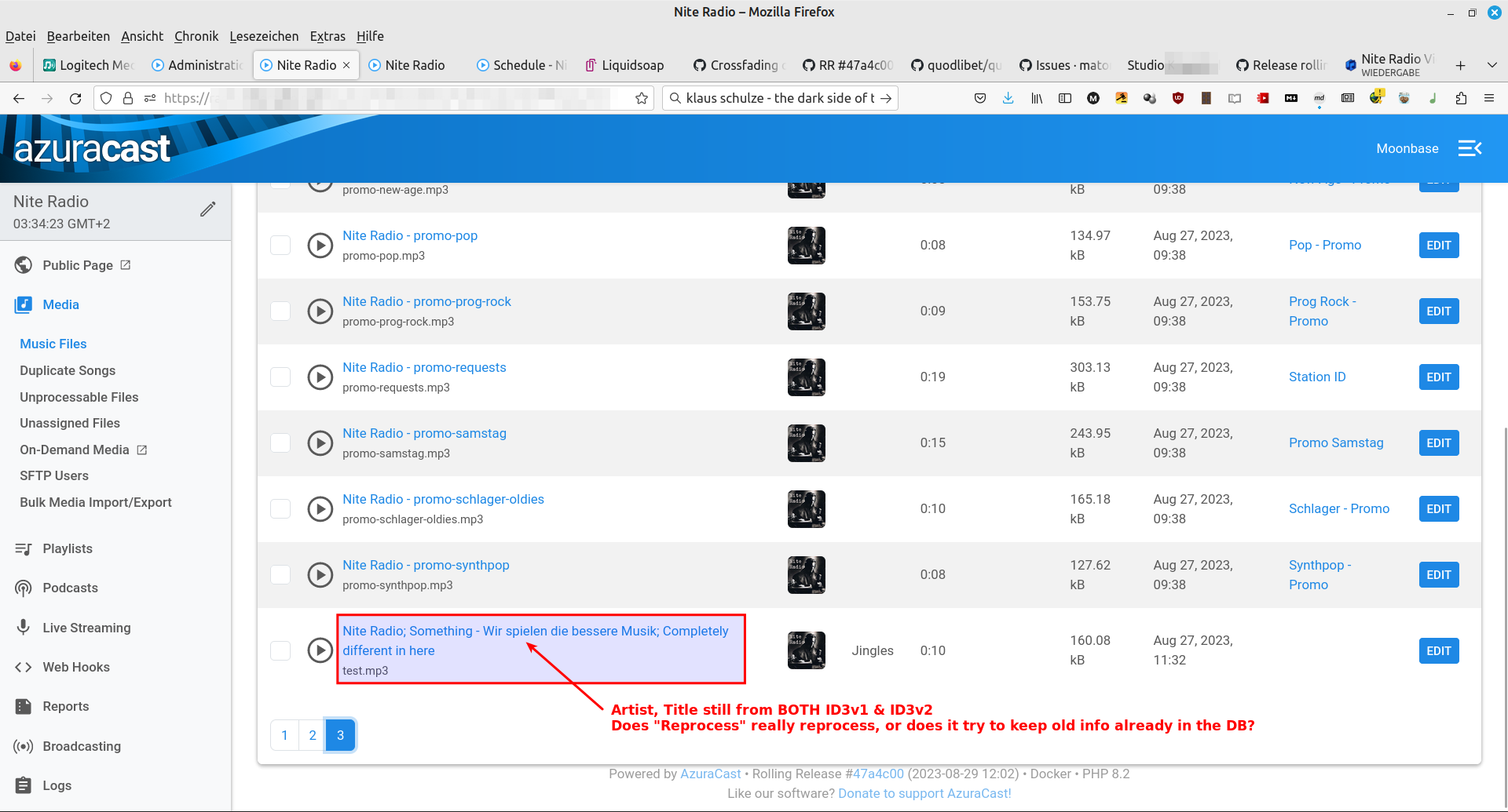 New tag reading: If _both_ ID3v1 & ID3v2 exist in a file, ID3v1 tag should be ignored · Issue ...