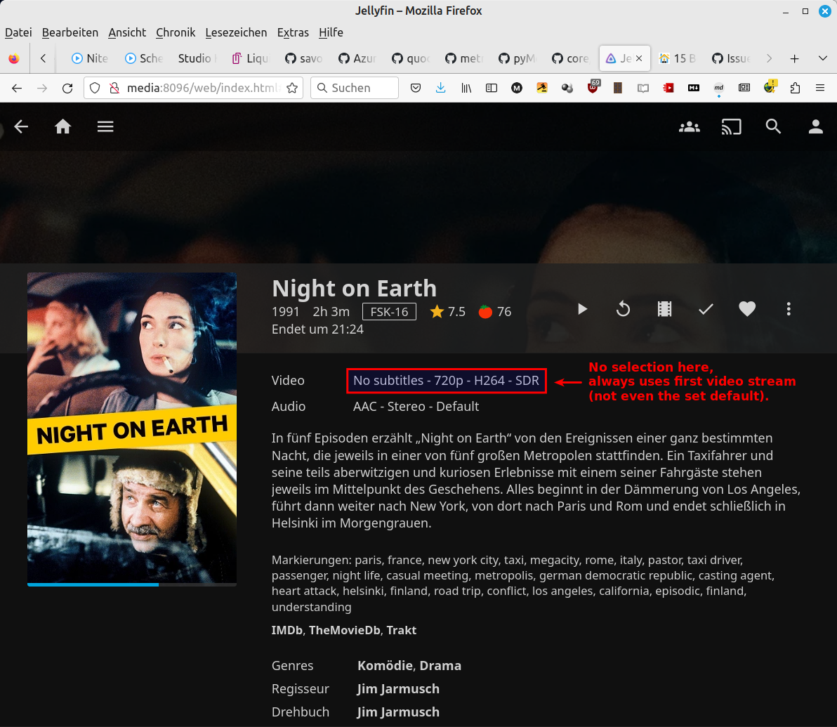 [issue] No Way To Select Video Stream To Play Like With Audio Subtitles · Issue 10303