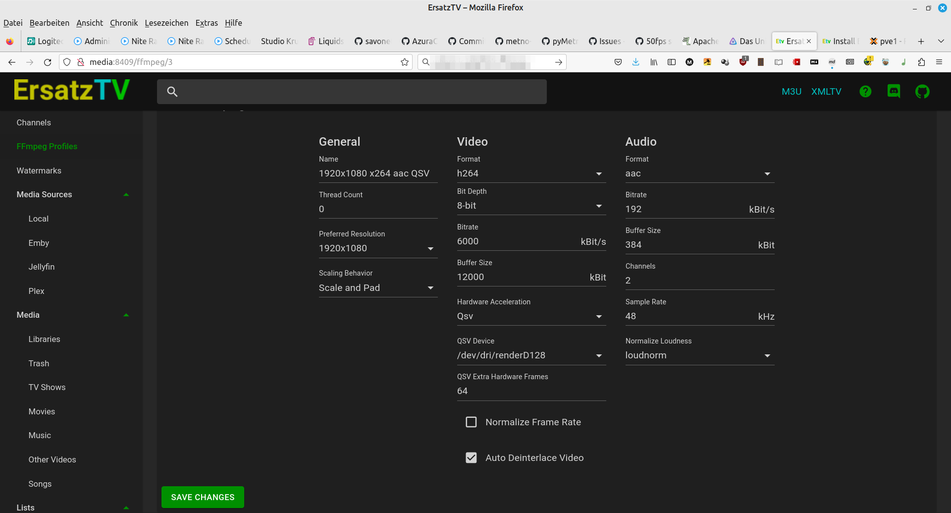 50fps sources stutter, high I/O wait, no means to search & exclude · Issue #1467 · ErsatzTV ...