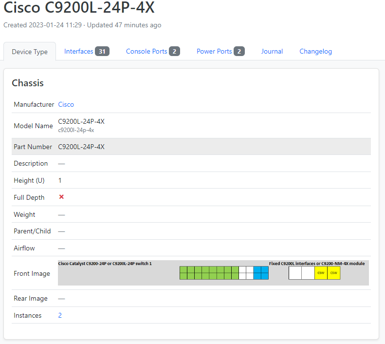 Frontandback Image On Device Overview Page · Issue 11931 · Netbox Communitynetbox · Github 