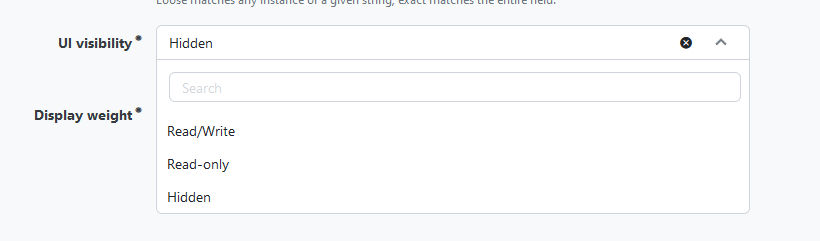 Add ability to hide URL in custom field but show appearance in Custom links · Issue #12346 ...