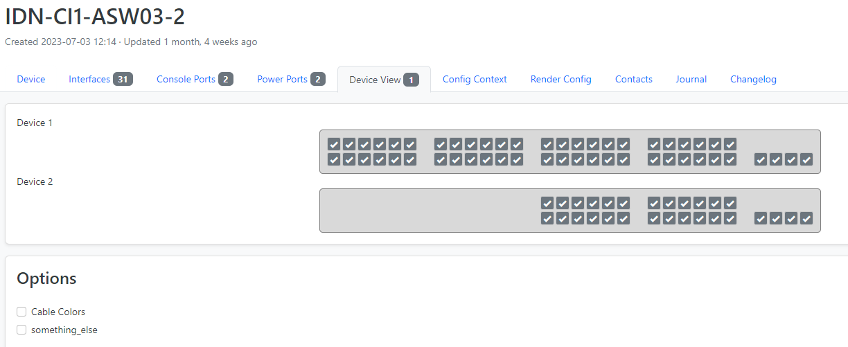 Highlight Switch in Virtual Chassis setup · Issue #24 · peterbaumert/netbox-device-view · GitHub
