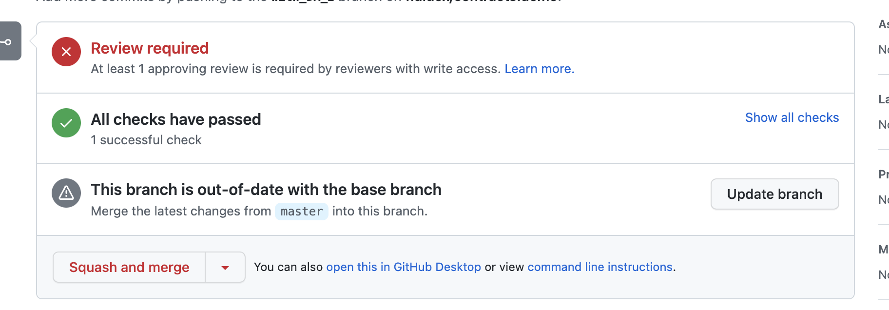 Require Branches To Be Up To Date Before Merging · Issue 295 · Privacy Scaling Explorations