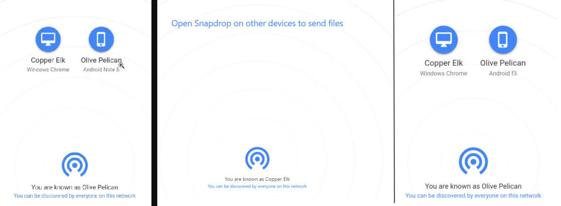 Two Android devices on same network have same name · Issue #148 · fm-sys/snapdrop-android · GitHub