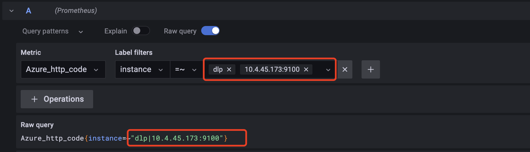Raw query is not updated when label op change in prometheus Builder mode · Issue #57492 ...