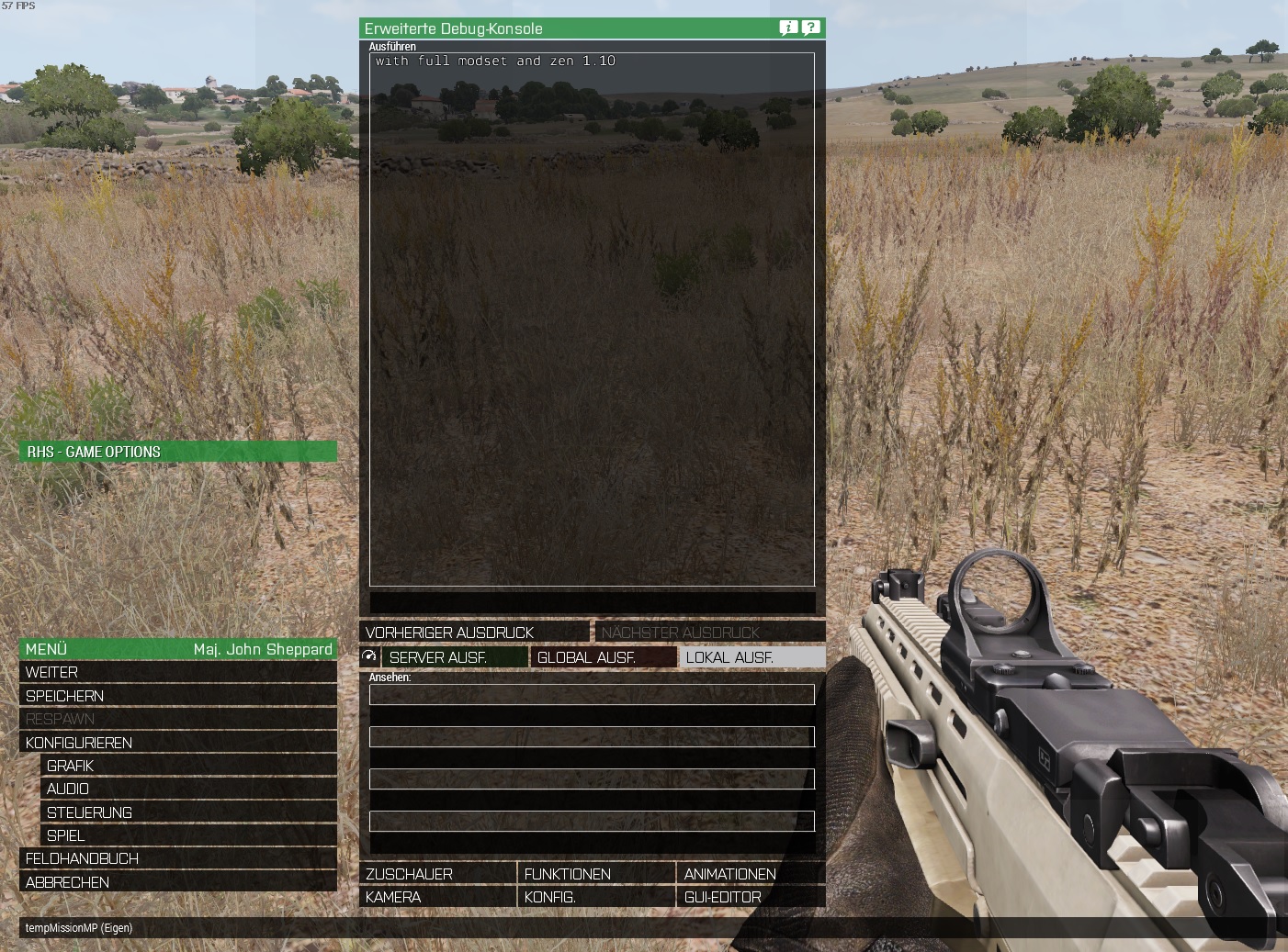 With new ZEN Version ACE Menu does not Work and Addon Options · Issue ...