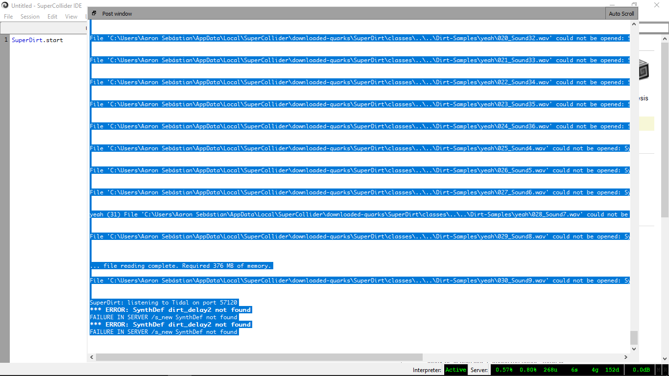 Issue with an accent - Super Collider , Quarks · Issue #188 · supercollider/sc3-plugins · GitHub