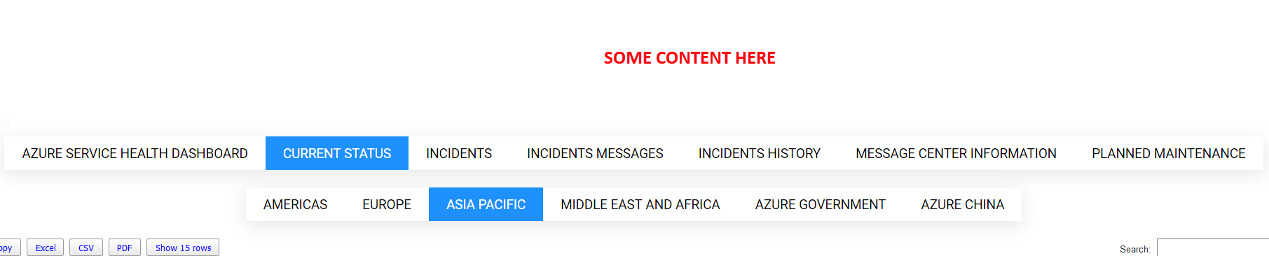 Possibility to put content above the TABs · Issue #127 · EvotecIT/PSWriteHTML · GitHub