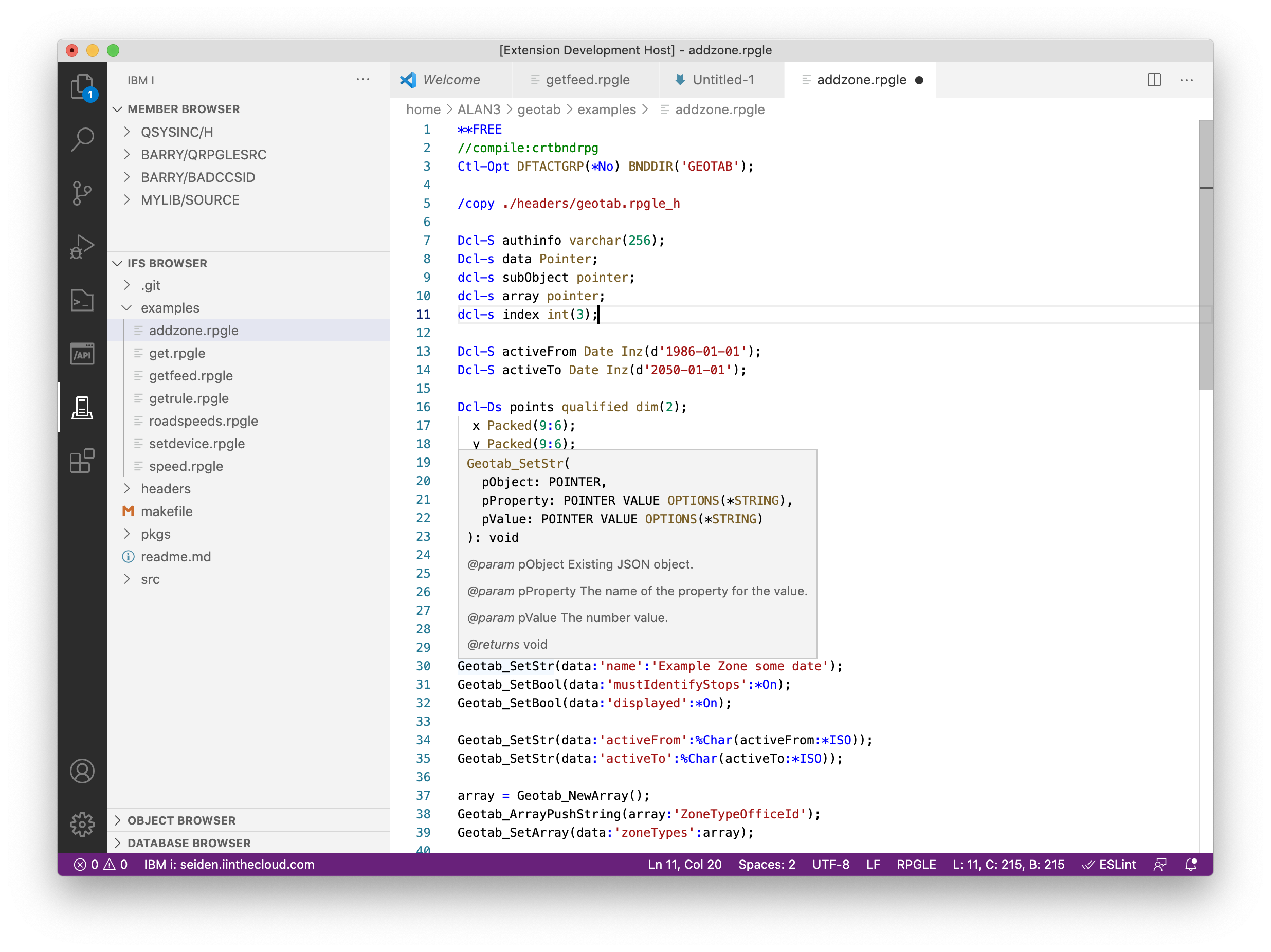 Language tools for RPGLE (outline, content assist, etc) · Issue #32 · codefori/vscode-ibmi · GitHub