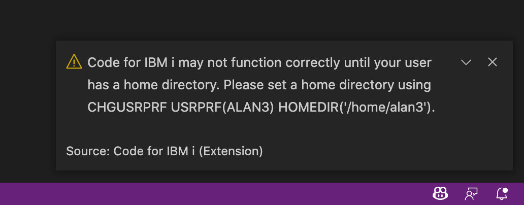 First Time Connection Editing · Issue #221 · codefori/vscode-ibmi · GitHub First Time Connection Editing · Issue #221 · codefori/vscode-ibmi · GitHub
