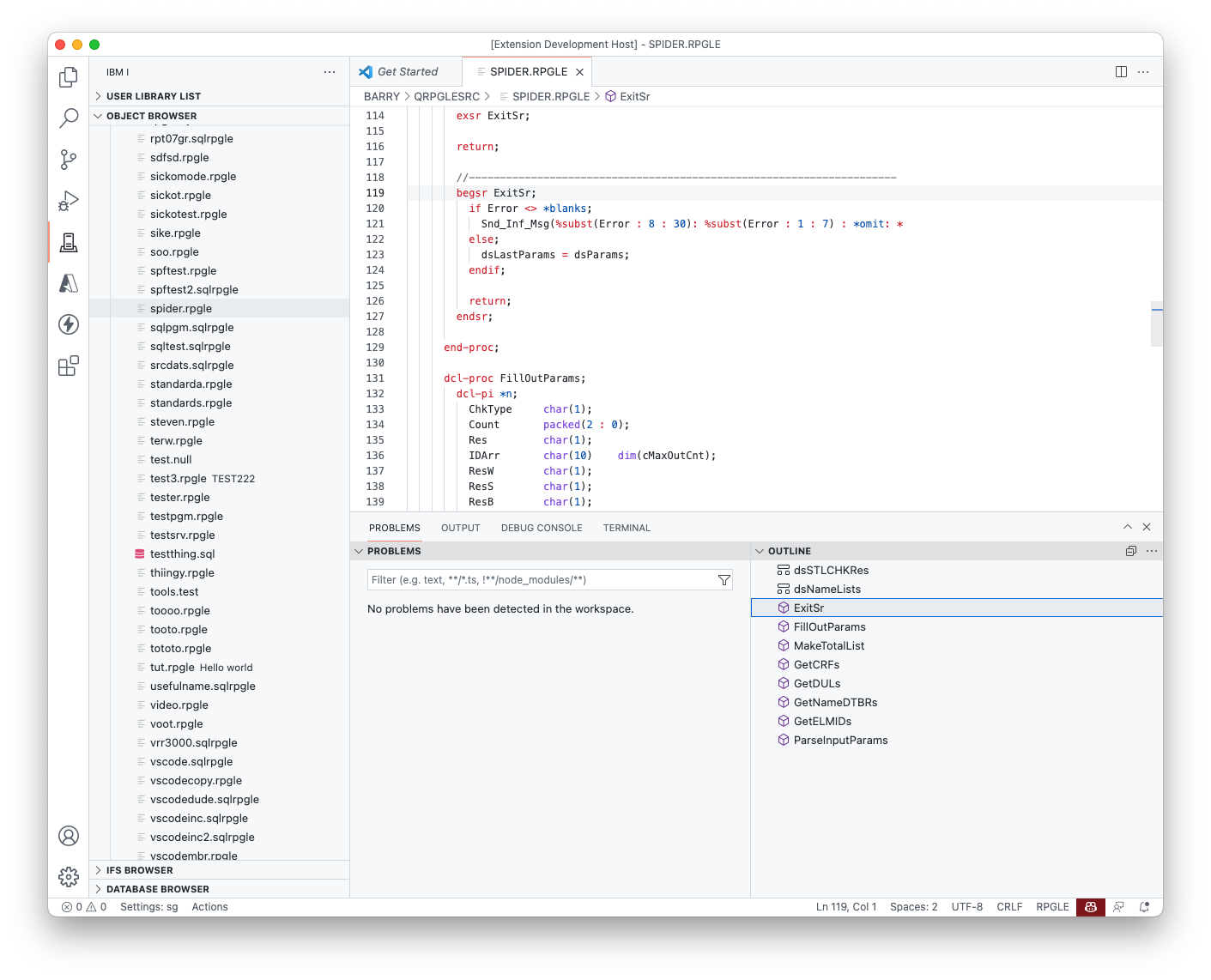 Support for code in local workspace · Issue #20 · codefori/vscode-rpgle · GitHub
