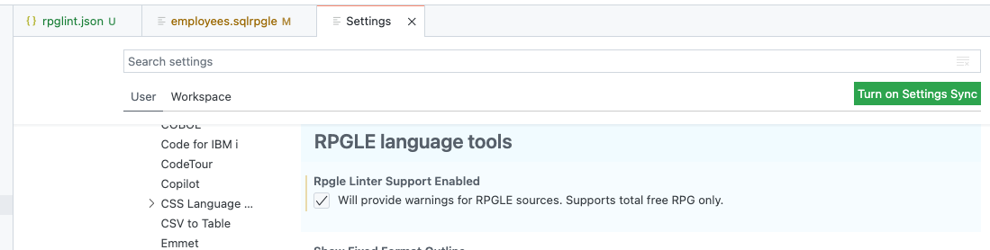 Linter Not Working · Issue 41 · Codeforivscode Rpgle · Github 3314
