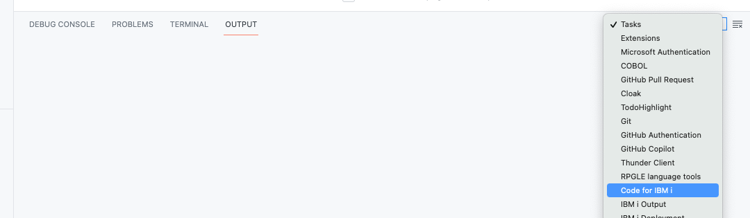 When opening a source "object" filter i get error message now. · Issue #494 · codefori/vscode ...