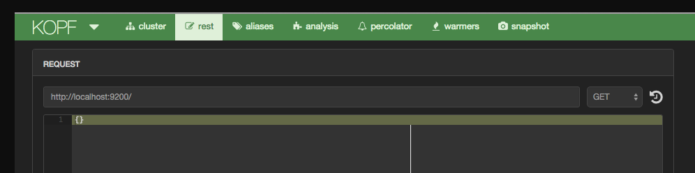 Change rest console default selection from POST to GET · Issue #281 · lmenezes/cerebro · GitHub